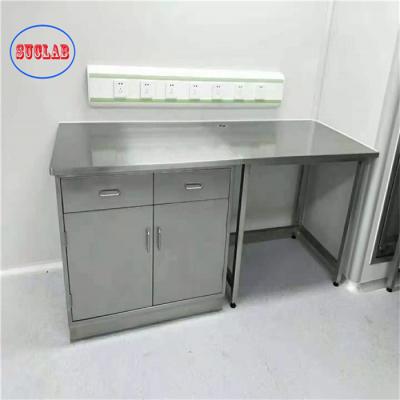 China As Drawing Number of Shelves Stainless Steel Lab Bench with Integral Structure for sale