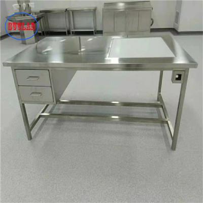 China Polished Stainless Steel Lab Bench with As Drawing Specifications for sale