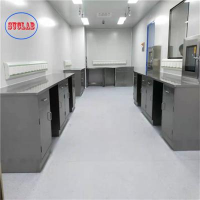 China 1500*750*900MM Laboratory Bench s within B2B with Stainless Steel Cabinet for sale