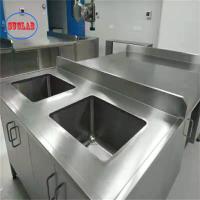 China Affordable Lab Furnitures Stainless Steel Lab Bench  in Providing Silver Options for sale