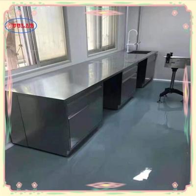 China Lab Benches Providing Polished Design and Number of Drawers As Drawing - Customizable for sale