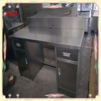 China Affordable Stainless Steel Lab Bench ISO9001 With As Drawing Number Of Shelves for sale