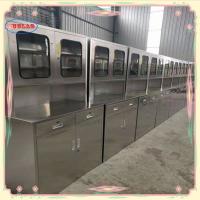 China Polished Stainless Steel Solutions Lab Bench With Flexible Leg Configurations for sale
