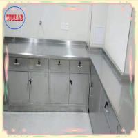 China Number of Drawers As Drawing Polished Stainless Steel Lab Bench with Integral Structure for sale