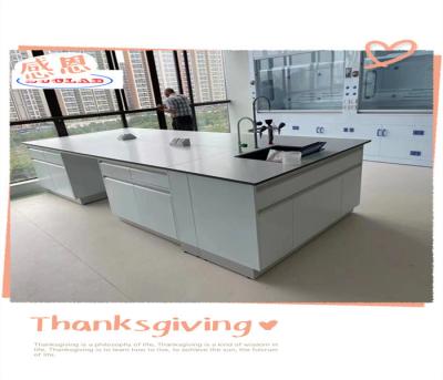 China Smooth Functionality Chemistry Lab Bench laboratory Workbenches- Polished Surface Multifunctional Design for sale