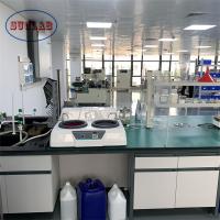 China Steel Wood Structure Chemistry Laboratory Workbench For Efficient Workstations Laboratory Furniture Design for sale