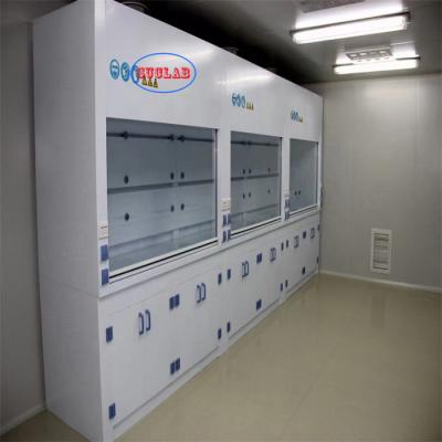 China 400m3/h Airflow PP Chemical Fume Hood Lab Fume Hoods Ensuring Clean and Healthy Work Environment for sale
