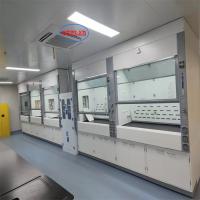 China Eco-Friendly Chemical Fume Hood  PP Fume Hoods with Low Noise for 220V Voltage for sale