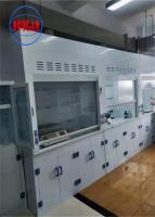China Wall Mounted Chemical Fume Hood Lab Perchloric Acid Fume Hoods with 400m3/h Airflow Pp for sale