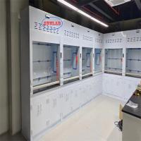 China Customized PP Fume Hood with Scrubbers for Laboratory & Hospital  220V Voltage for sale