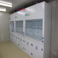 China Horizontal Structure Chemical Fume Hood Laboratory Fume Cupboard With Scrubber - Efficient LED Lighting for sale