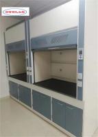 China Customized Made Horizontal Fume Hood With Scrubber For Sale Airflow 400m3/h For School & Hospital Laboratory for sale