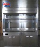 China Stainless Steel Laboratory Fume Cupboard with Horizontal Airflow - 1 Year for sale