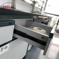 China Professional Installation Chemistry Laboratory Furniture Lab Workstation With Drawers  Smooth Surface for sale