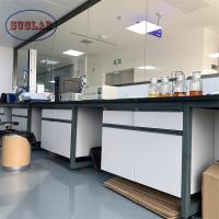 China Heavy Duty Chemistry Lab Workbench With Storage For Professional Laboratory Equipment for sale