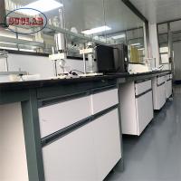 China High Durability Chemistry Lab Workbench Laboratory Furniture White Or Blue Color for sale