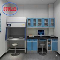 China L*1500/750 W *800/850mm H Lab Workbenches with Customizable Wooden/Steel Cabinet for sale
