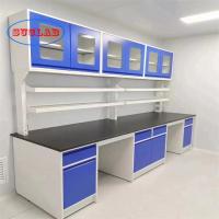 China Rectangular Chemistry Lab Bench Laboratory Benches and Cabinets for Hospital Laboratories with Base Cabinet for sale