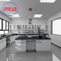 China Ceramic Sink Lab Furniture with Storage for Hospital Laboratories PP Sink for sale