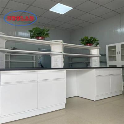 China School Socket Multi - Functional Custom Lab Bench With Splash - Proof Box Safeguard Cover for sale