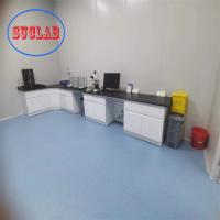 China Wooden Steel Laboratory Bench Customizable Dimensions L*1500/750 W *800 /850mm H for sale