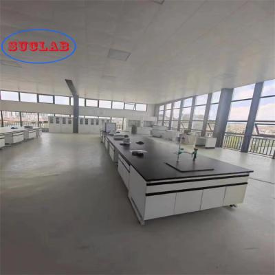 China Lightweight Laboratory Working Bench With 2 Drawers Chemical Resistant for sale