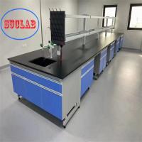 China Chemical Resistant Lab Tables Work Benches 1 Shelf Safety Laboratory Furniture for sale