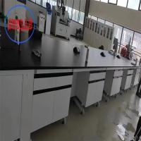 China Chemical Resistant Lab Tables Work Benches 1 Shelf Safety Laboratory Furniture for sale