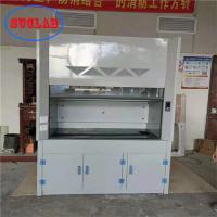 China Microcomputer Control Chemical Fume Hood With Scrubber LED Lighting for sale