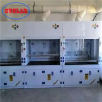 China Microcomputer Control Chemical Fume Hood With Scrubber LED Lighting for sale
