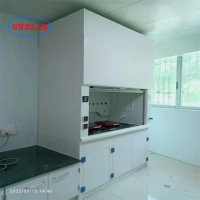 China Integrated Structure Laboratory Fume Cupboard With Wet Scrubber 60dB Customized for sale