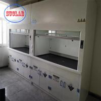 China Integrated Structure Laboratory Fume Cupboard With Wet Scrubber 60dB Customized for sale