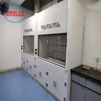 China Chemical Proof Laboratory Fume Cupboard With Scrubber Systems Touch Screen for sale