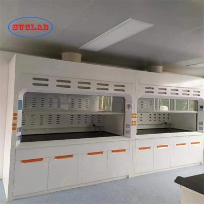 China Automatic Control Perchloric Acid Laboratory Fume Cupboard Fume Hoods With Scrubber Audible  Alarm for sale