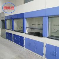 China Automatic Control Perchloric Acid Laboratory Fume Cupboard Fume Hoods With Scrubber Audible  Alarm for sale