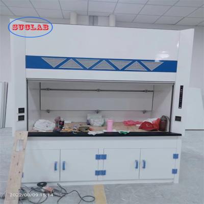 China Integrated FRP Structure fume Hood Chamber With Wet Scrubber Systems  Chemical Proof for sale
