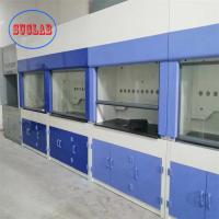 China 1200m3/h Exhaust Volume Laboarotory Fume Chamber With Horizontal Airflow for sale