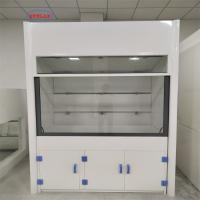 China Chemical Resistant Class 100 Laboratory Fume Cupboard Wall Mounted Installation for sale