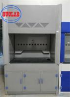 China Electronic Control Frp Ducted Fume Hood With Auto Shut Off Safety for sale