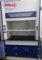 China Digital Display Airflow Monitor Laboratory Fume Cupboard With Pp Anti Corrosion Blower for sale