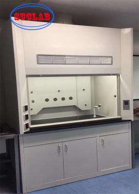 China Custom White 1500Mm L Laboratory Fume Cupboard For School Hospital for sale
