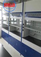 China Vertical Lab Ventilation Hood With 1000-1200m3/H Air Volume And 10 Exhaust Connection for sale