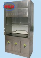 China Customizable Size & Color Ducted Fume Hood Fume Cupboards for Safe Chemical Laboratory Using for sale