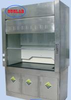 China White Ducted Fume Hood Laboratory Fume Cupboard Price with  Digital Control Panel for sale