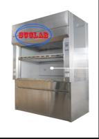 China Ducted Fume Hood Customized Fume Cupboards with Automatic Control and Ducted Ventilation System for sale