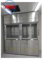 China Ventilation Efficiency Ducted laboratory Fume Hood with Automated Safety System and LED Light for sale