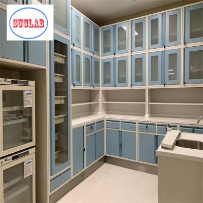China 110 Degree Hinge Full Steel Hospital Disposal Workbenches Manufacturers for Operation Room Using for sale