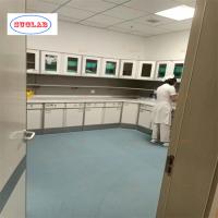 China Hospital Treatment Cabinets with Three Section Slider L 3000*W 750* H 850 To 900 Mm for sale