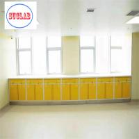 China Hospital Furniture Disposal Cupboard Manufacturers with Three Section Slider and Adjustable Shelves for sale