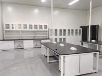 China Customized Mobile Laboratory Table With White Movable Cabinet In College Lab Usage for sale